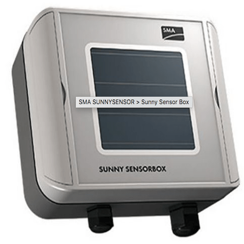 SMA SUNNY-SENSOR-BOX, Sunny Sensorbox Monitor - Kinect Solar