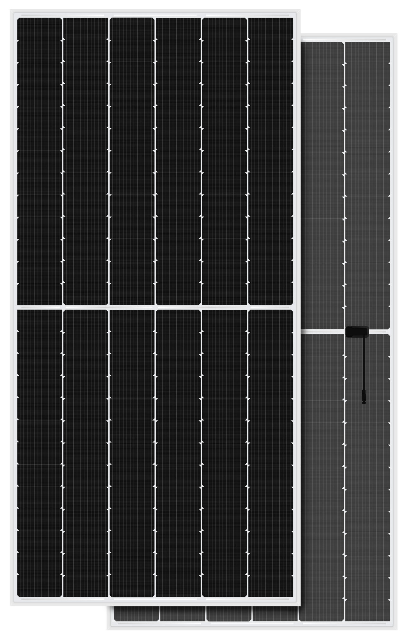 Qcells 480w Mono Bifacial Split Cell Silver Frame White Backsheet 1500v ...